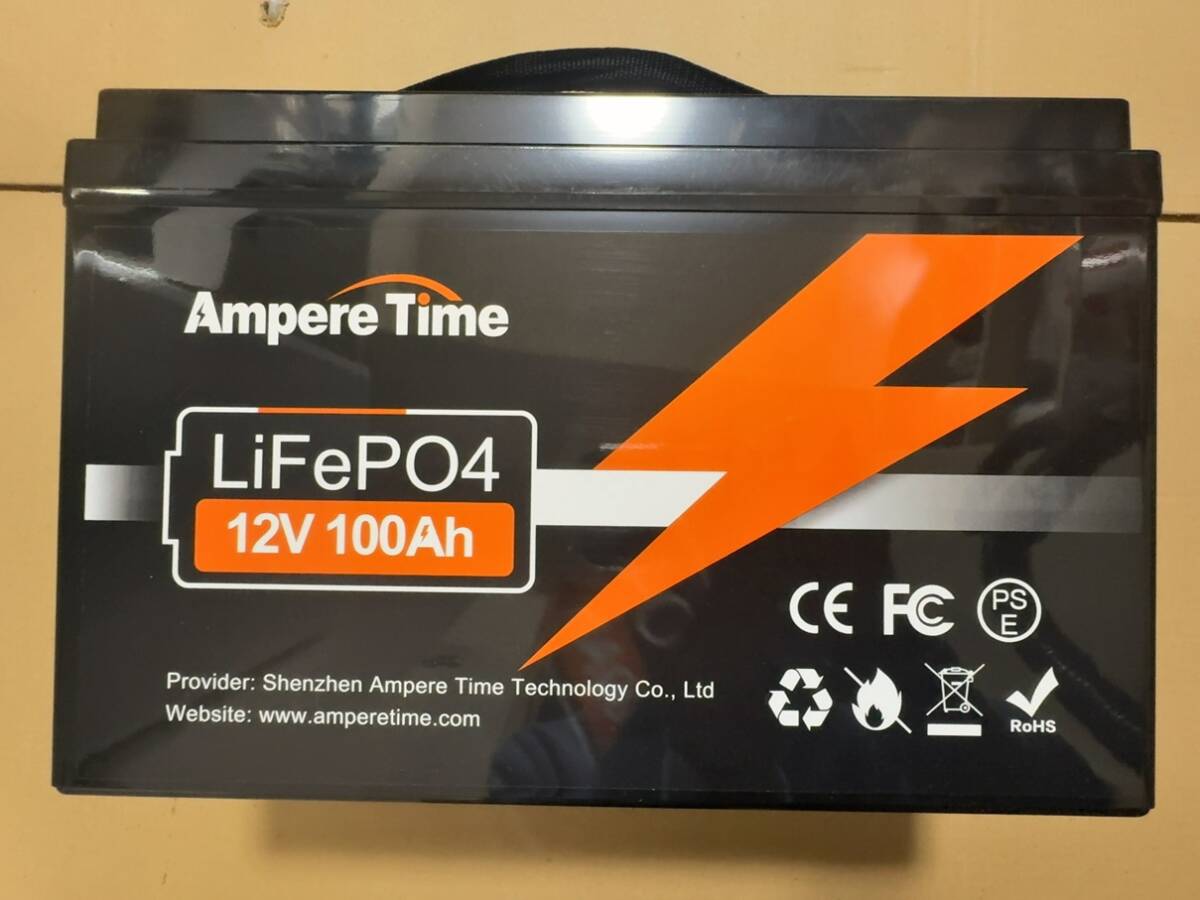 Yahoo!オークション - Ampere Time バッテリー 12V 100Ah 充電器