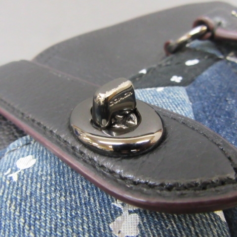 Yahoo!オークション - J231 COACH コーチ パッチワーク 2WAY ショルダ...