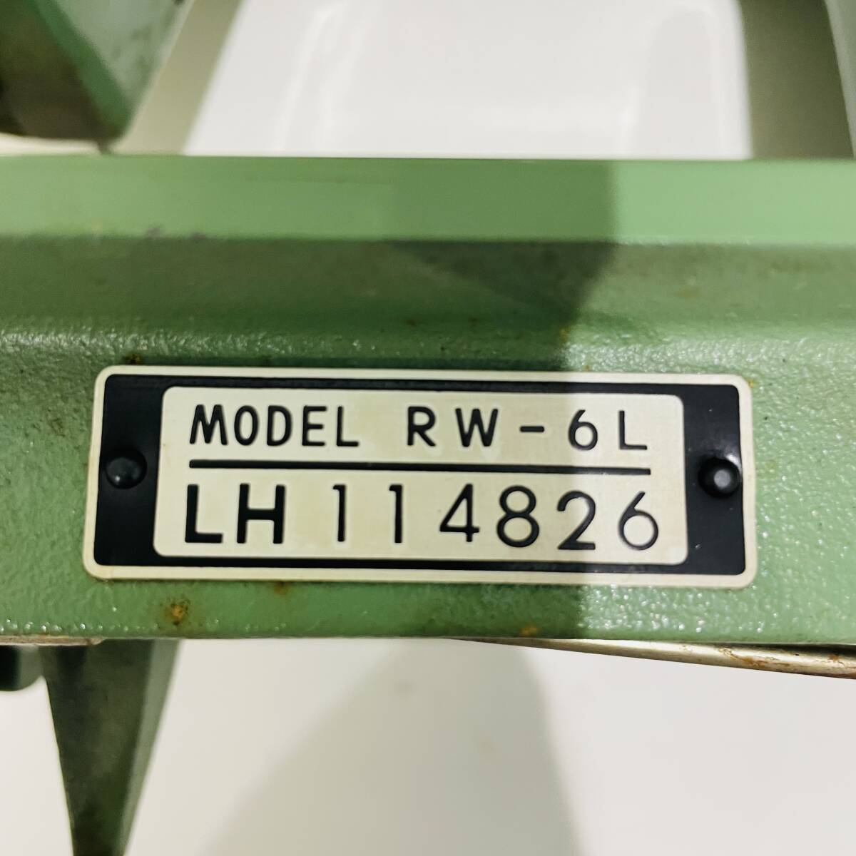 Yahoo!オークション - NA9760 RICCAR リッカーミシン RW-6L グリーン ...