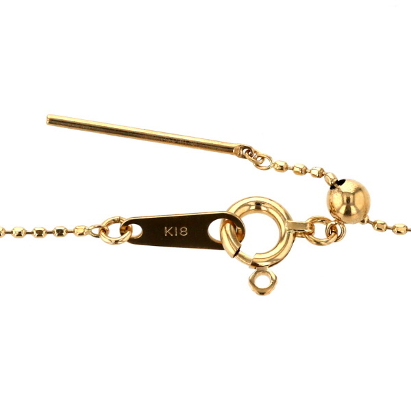 Yahoo!オークション - GSTV K18YG イエローゴールド ネックレス ダイヤ...