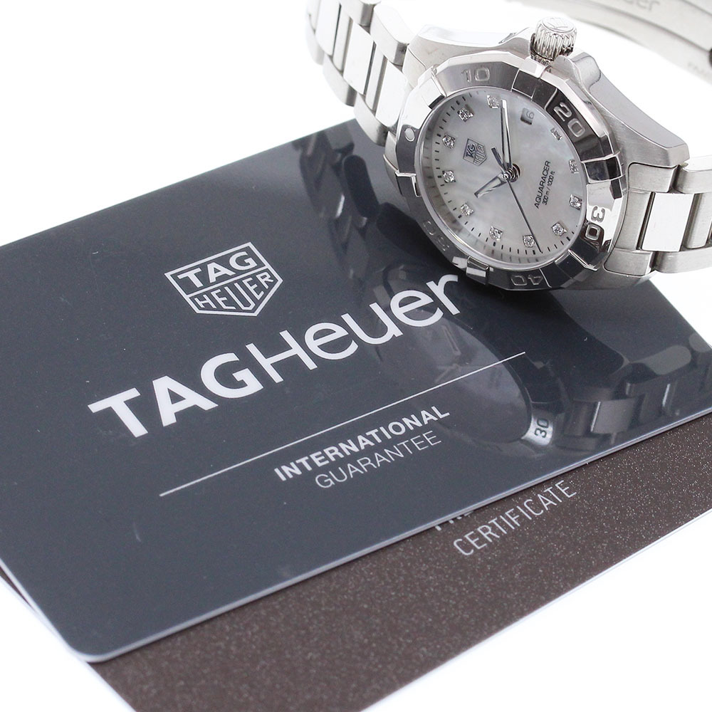 タグホイヤー TAG HEUER WAY1413.BA0920 アクアレーサー 11Pダイヤ クォーツ レディース 保証書付き_860599(アクアレーサー)｜売買されたオークション情報 ...