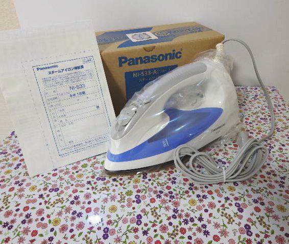 Yahoo!オークション - “新品 未使用スチームアイロン NI-S33 ブルー“