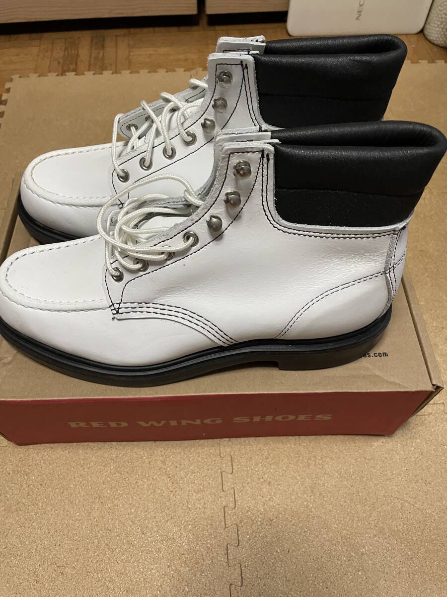 Yahoo!オークション - 1円スタート RED WING ホワイト 白 8808 BEAMS ...