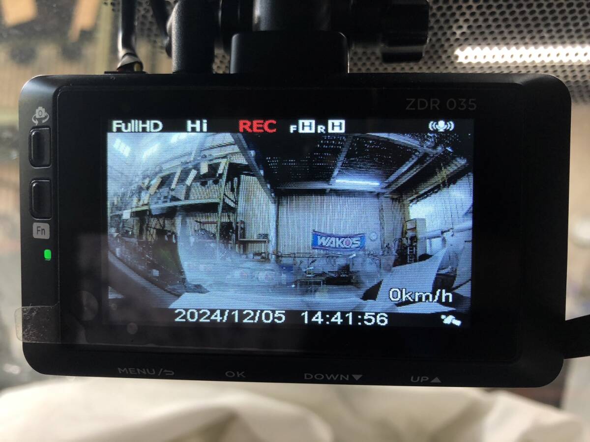 Yahoo!オークション - Y13 ドライブレコーダー コムテック ZDR 035 前...