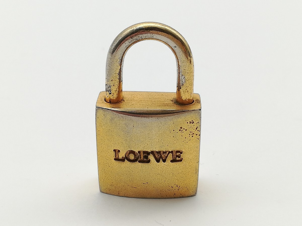 LOEWE ロエベ カデナ アナグラム キー クロシェット 南京錠 LOEWE ロエベ カデナ アナグラム キー クロシェット 南京錠