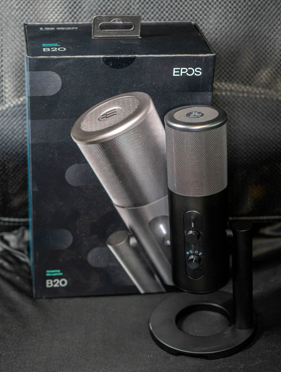 Yahoo!オークション - EPOS 配信／ゲーミングUSBマイク B20 コンデンサ...