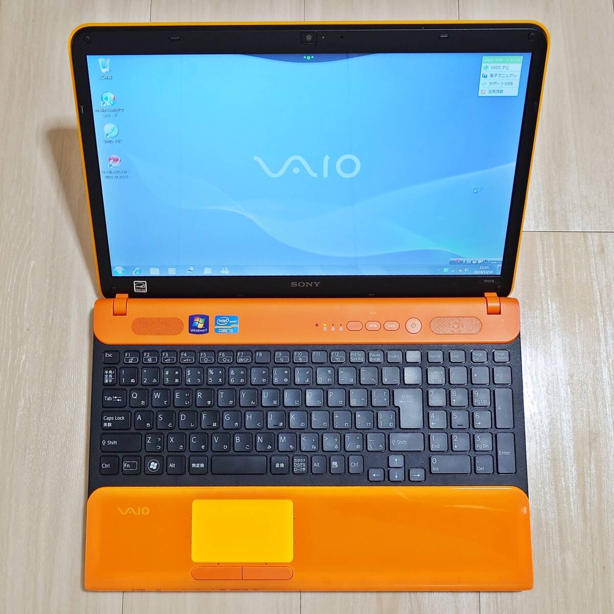Yahoo!オークション - ジャンク ノートパソコン ソニー VAIO Cシリーズ...
