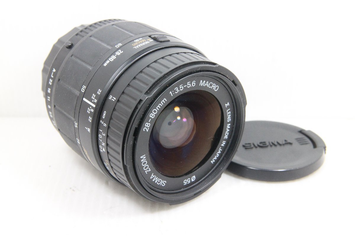 Yahoo!オークション - B999-2 美品 シグマ AF 28-80mm F3.5-5.6 MACRO ...