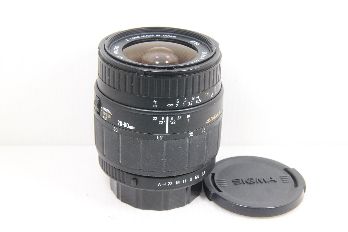 Yahoo!オークション - B999-2 美品 シグマ AF 28-80mm F3.5-5.6 MACRO ...
