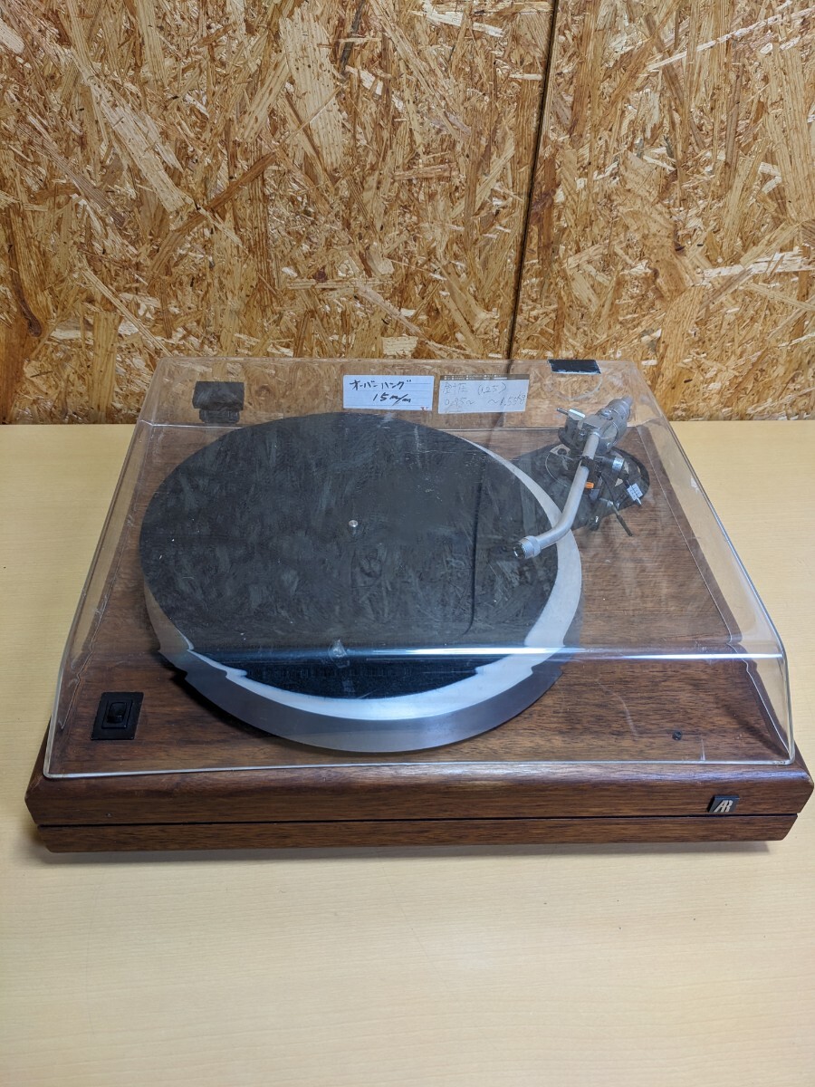 ジャンク品 AR THE TURNTABLE 今井商事 MADE IN USA LISTED RECORD PLAYER 291G レコードプレーヤー ターンテーブル レコードプレイヤー(その ...