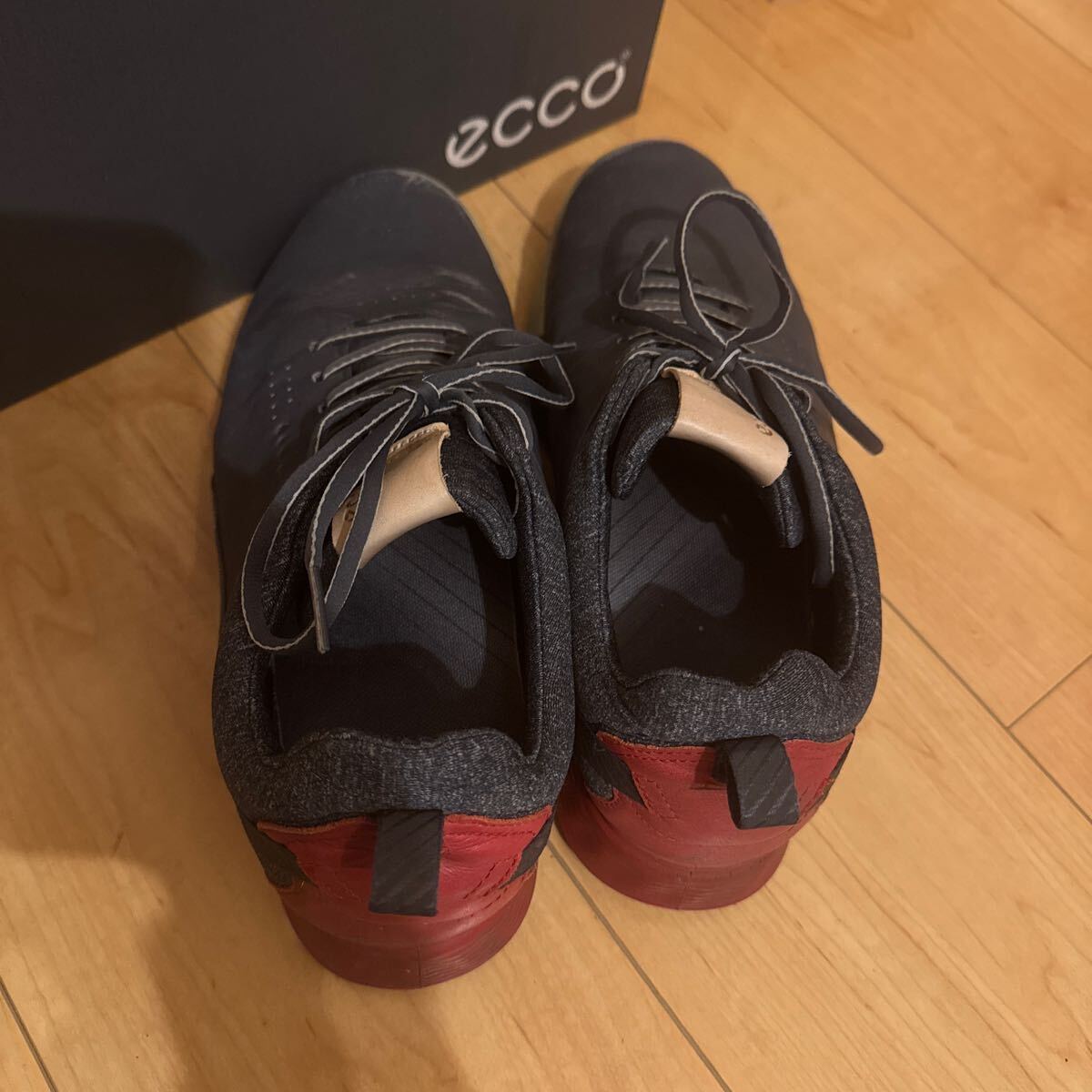 Yahoo!オークション - エコー ecco エス-スリーゴルフメンズシューズ S...