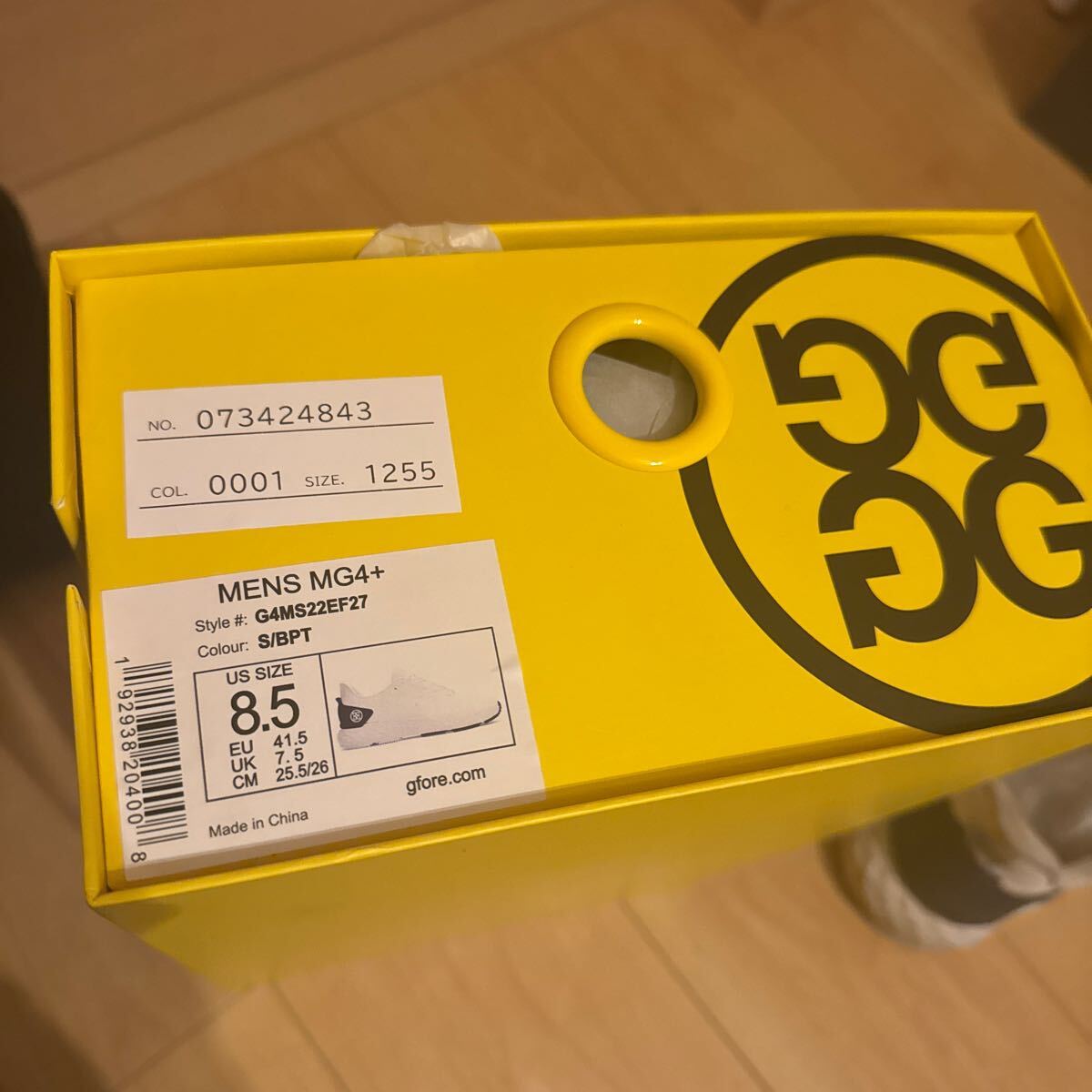 Yahoo!オークション - 《G/FORE》MENS MG4+ SNOW/BLUE PRINT メンズゴ...