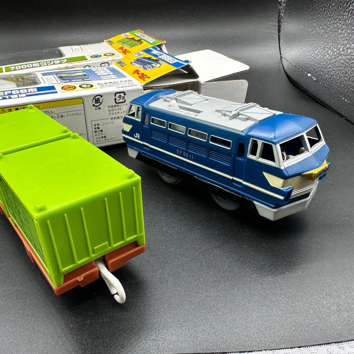 Yahoo!オークション - プラレール EF66 11 7000系コンテナ