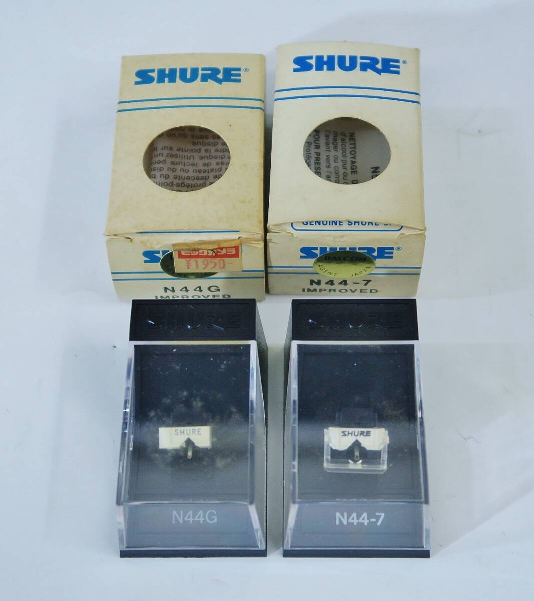 Yahoo!オークション - SHURE/シュア N44G/N44-7 交換針