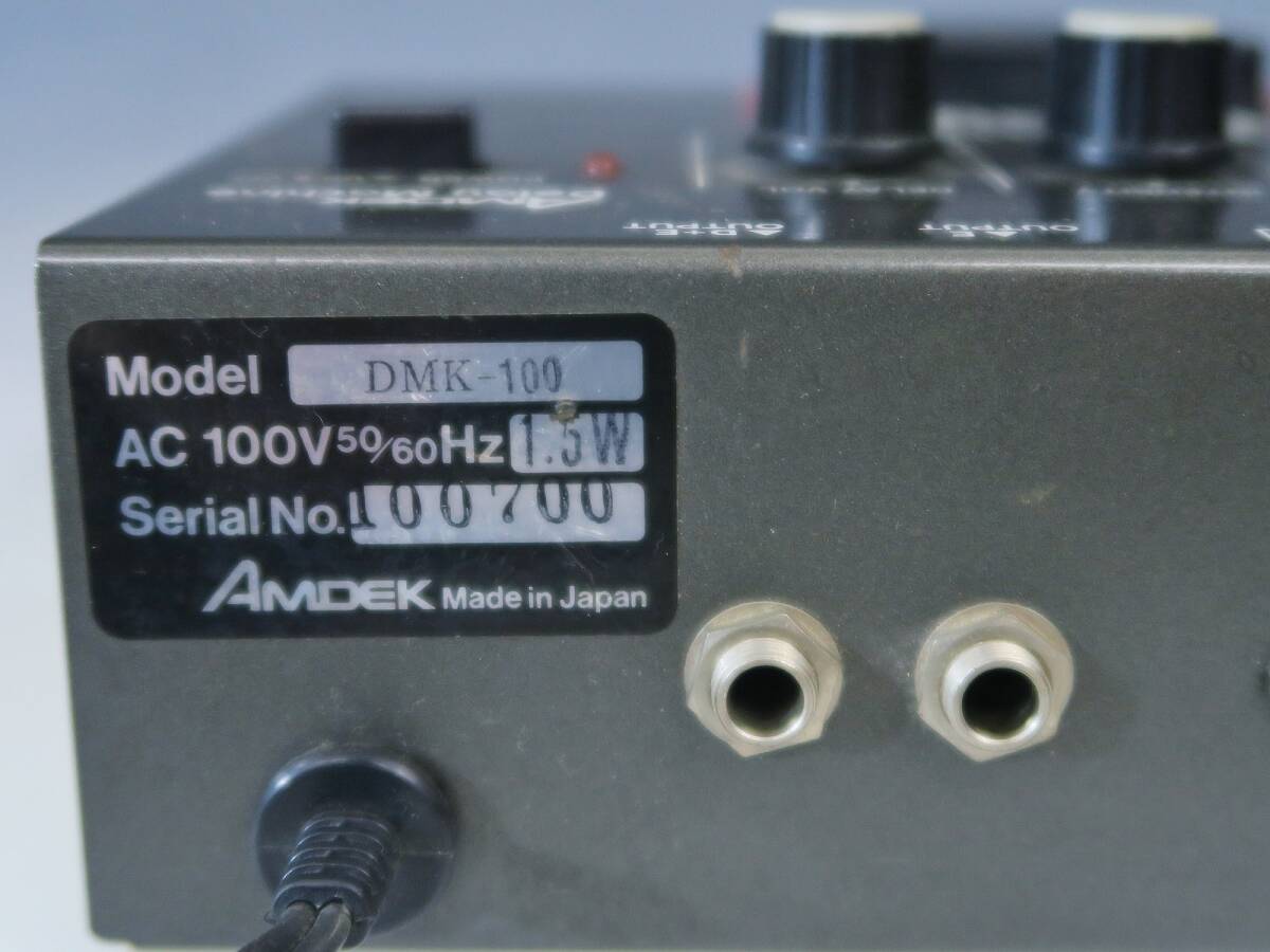 Yahoo!オークション - AMDEK DMK-100 アムデック ディレイ エフェクタ...