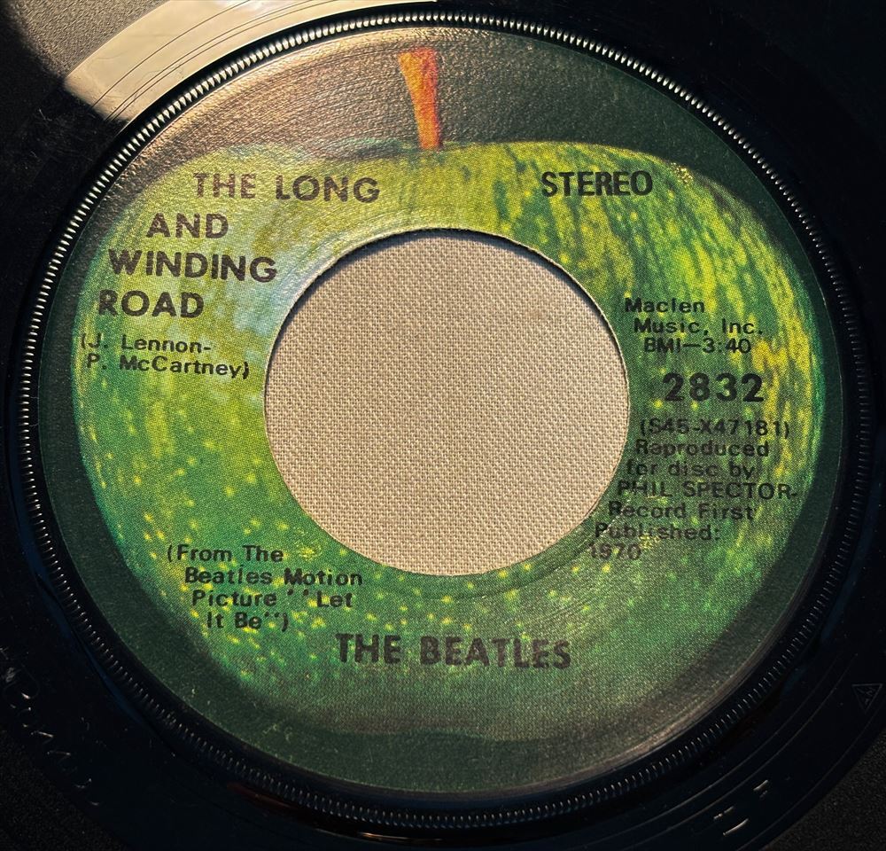 US ORG BEATLES / THE LONG AND WINDING ROAD / FOR YOU BLUE APPLE RECORDS /EP10枚ま 送料230円(その他)｜売買され ...
