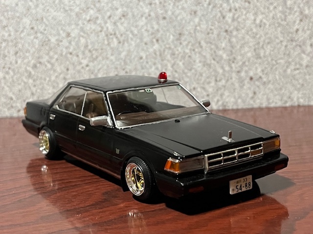 Yahoo!オークション - 1/24 Y30セドリック 完成品 旧車 族車 街道レー...