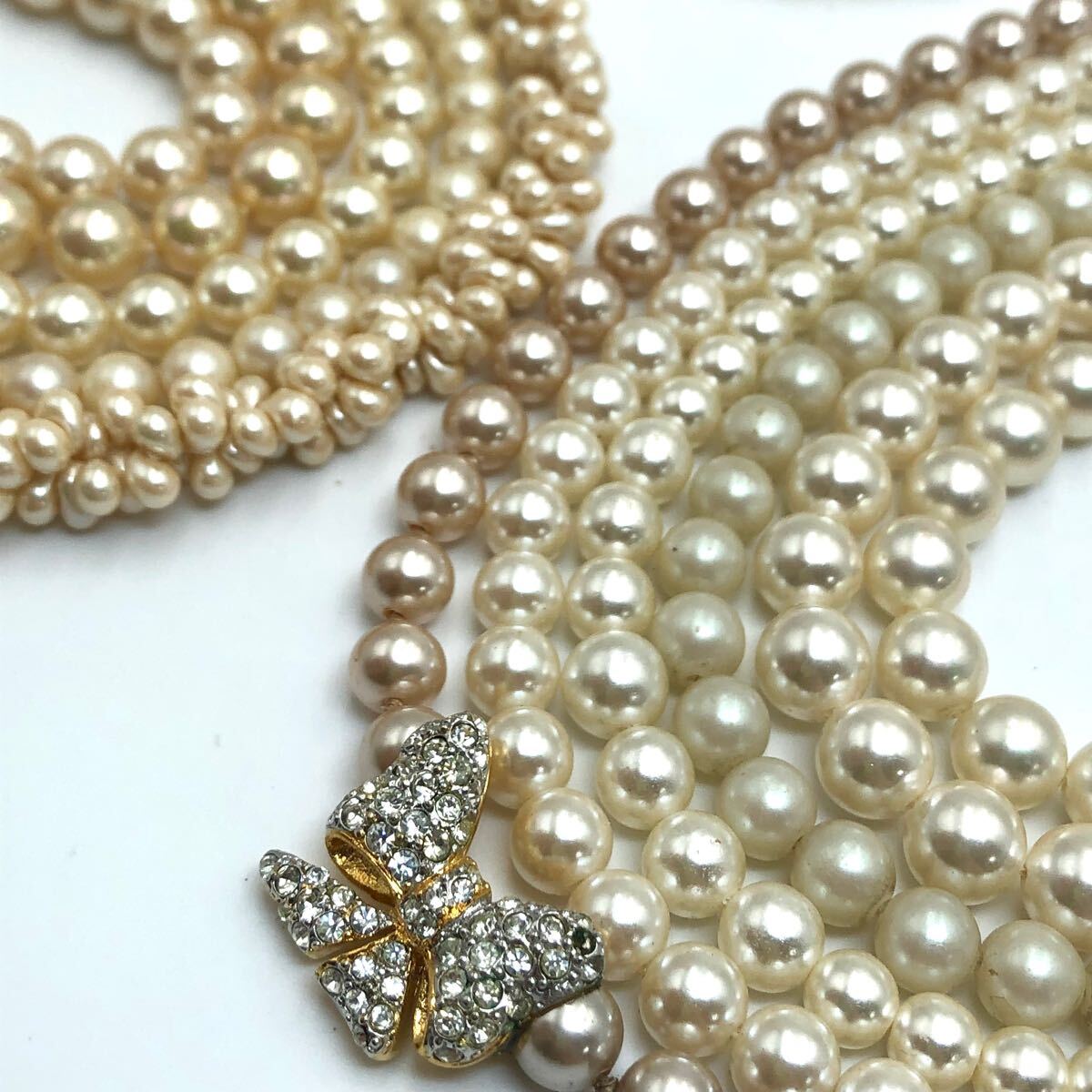 1円〜スタート パールネックレス17点おまとめ D 約503g パール フェイクパール アクセサリー 真珠 大粒 silver w4/658(真珠)｜売買されたオークション情報、yahooの ...