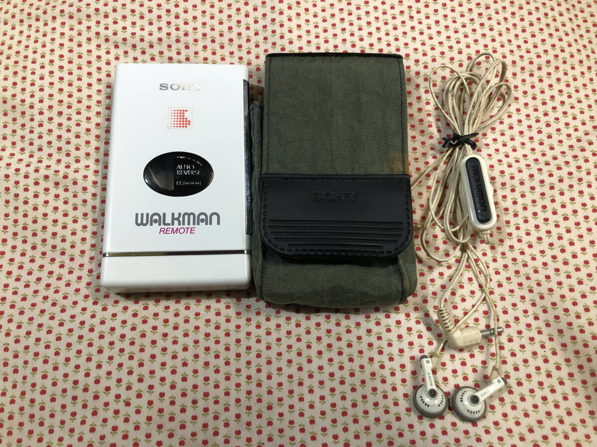 Yahoo!オークション - SONY WALKMAN REMOTE WM-109 ソニー カセットウ...