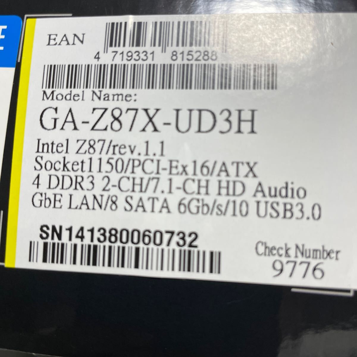 GA-Z87X-UD3H GIGABYTE LGA1150 マザーボード ATX(GIGA-BYTE)｜売買されたオークション情報、yahooの商品情報をアーカイブ公開 - オークファン ...