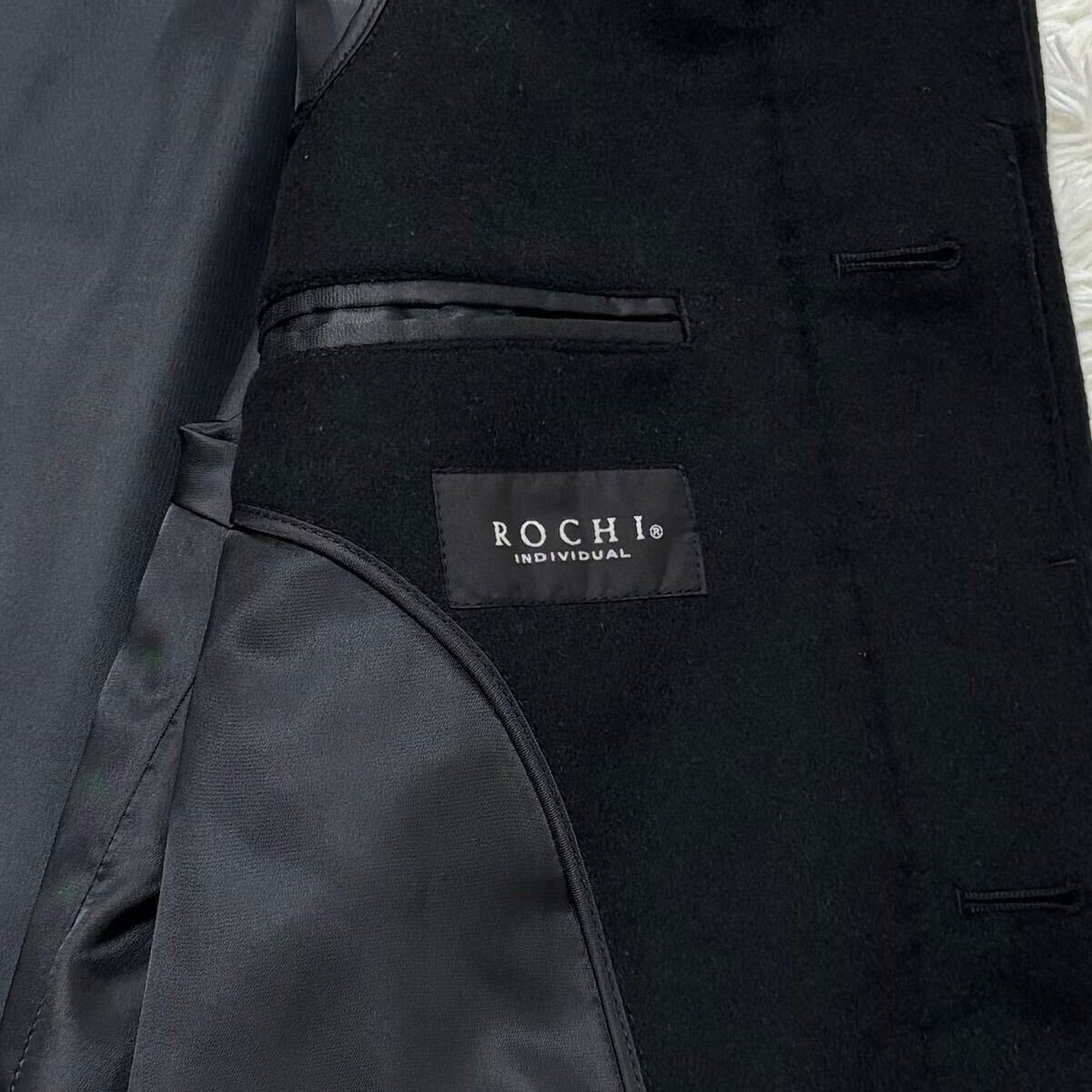 Yahoo!オークション - 美品 ROCHI カシミヤ100% メンズコート マキシ丈...