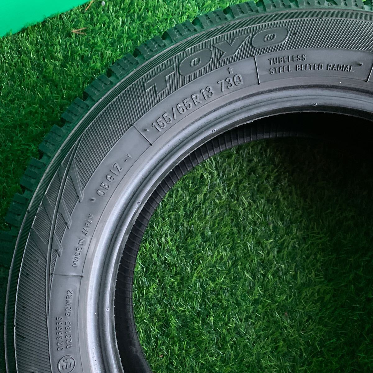 Yahoo!オークション - 155/65R13／TOYO OBSERVE GARIT GIZ／2022年製／...
