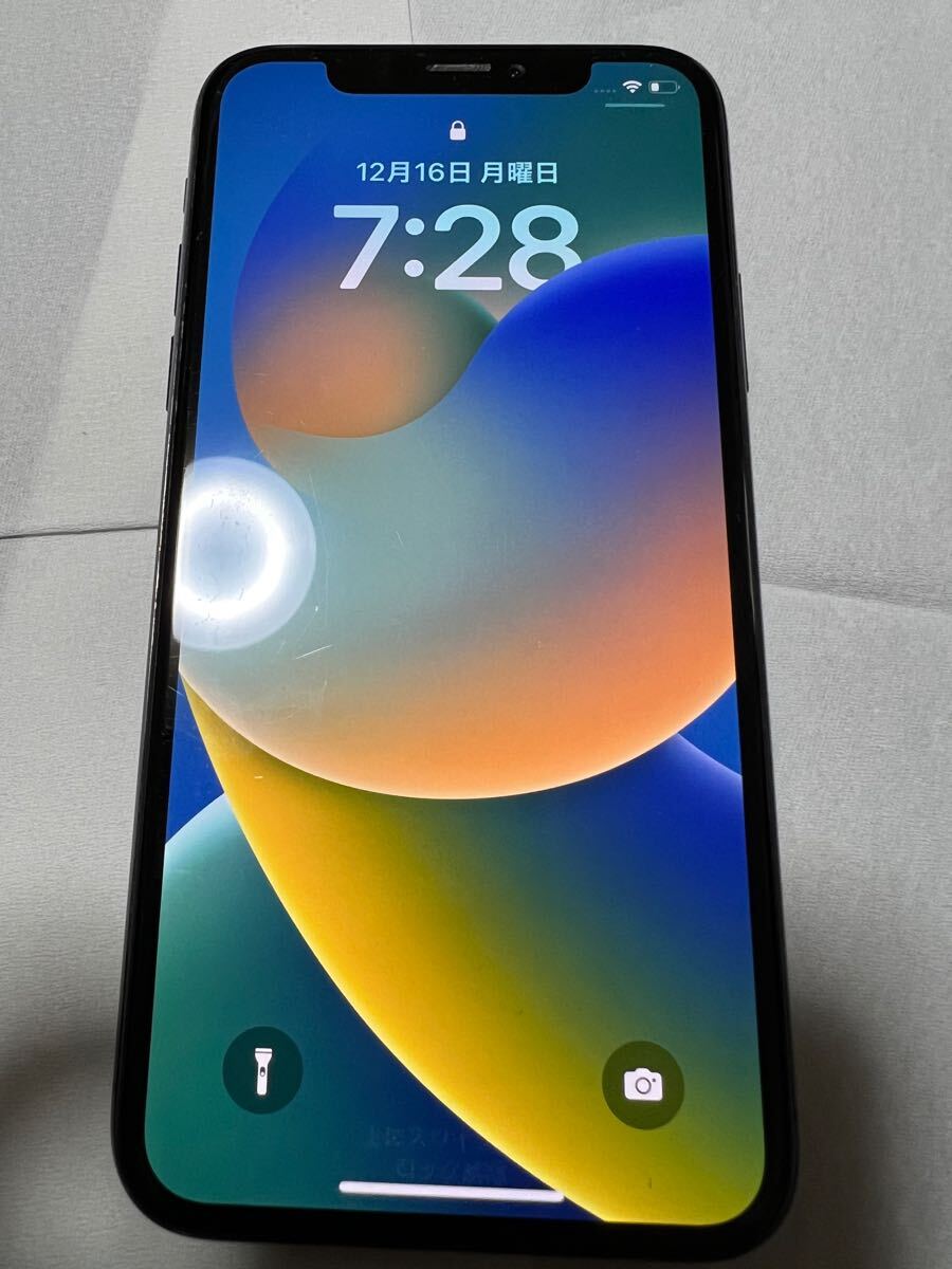 Yahoo!オークション - iPhoneX 256GB スペースグレイ SIMロックなし 中...