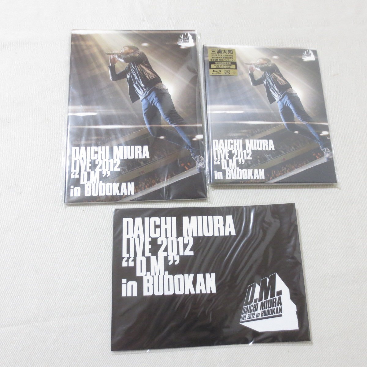 Yahoo!オークション - BT08 初回限定盤 DAICHI MIURA LIVE 2012 D.M in...