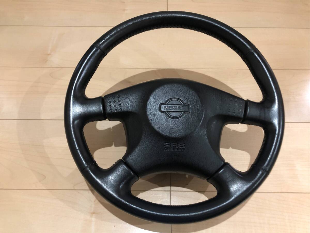 BCNR33 ステアリング 日産純正 スカイライン R33 R34 GTR GT-R ER34 ENR34 HR34 シルビア ステージア ローレル キューブ ニスモ(ステアリング、ハンドル ...