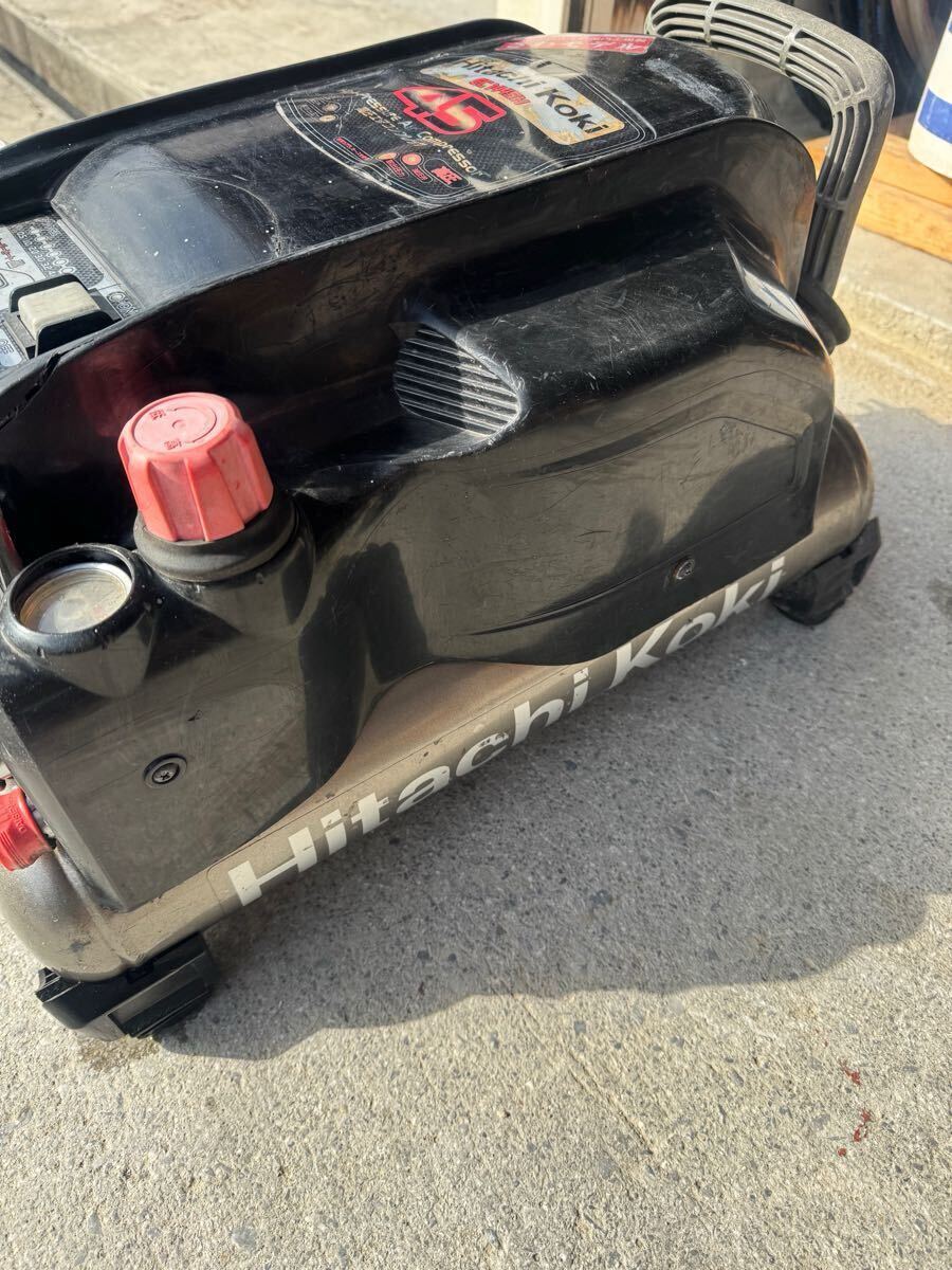 Yahoo!オークション - 日立工機 EC1445H ハイコーキ 高圧エアコンプレ...