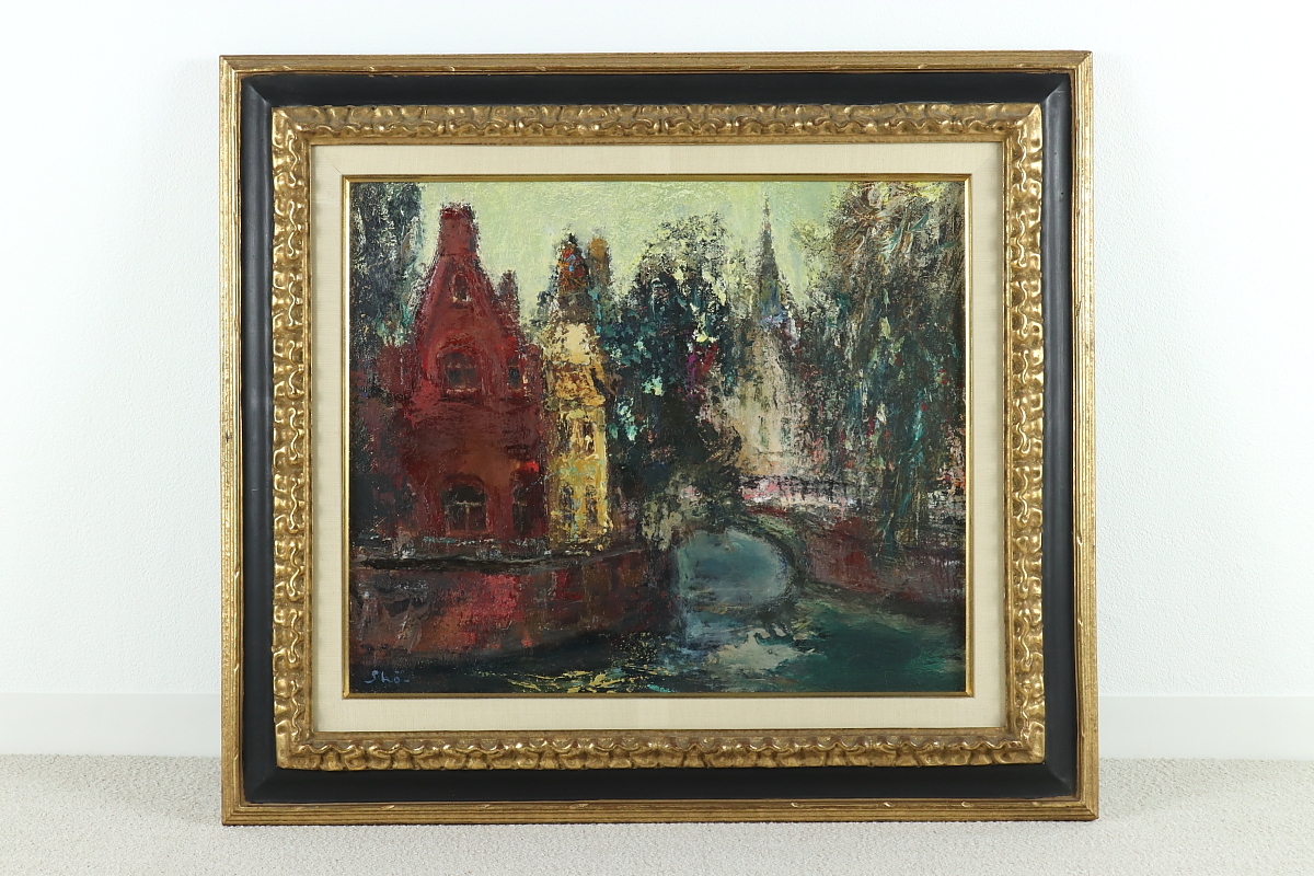 Yahoo!オークション - 7363 【真作】藤島奨 「ブルージュ」 共シール ...