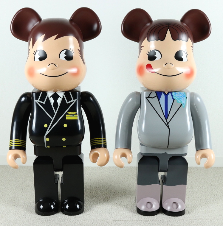 Yahoo!オークション - 7478 BE@RBRICK CA10代目ペコちゃん Captainポコ...