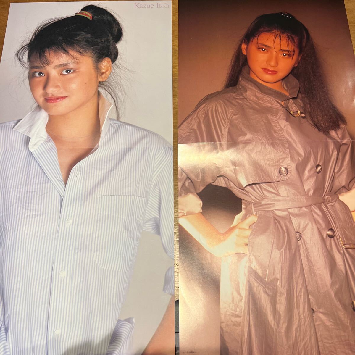 Yahoo!オークション - 【サイン色紙 ピンナップ付き】 伊藤かずえ / ハ...