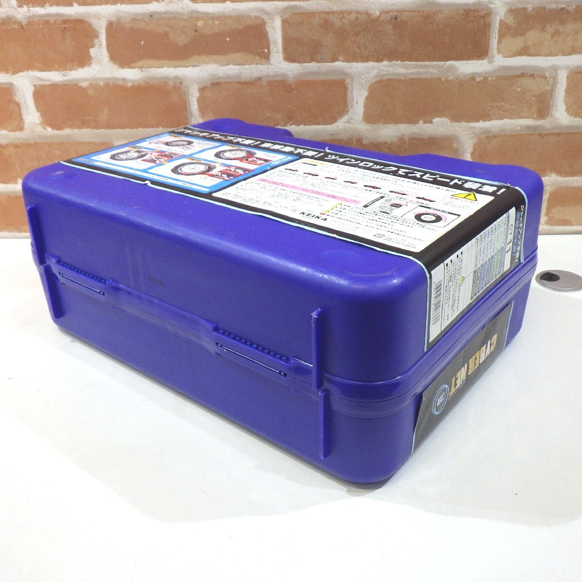 Yahoo!オークション - C476 サイバーネット 非金属タイヤチェーン ツイ...