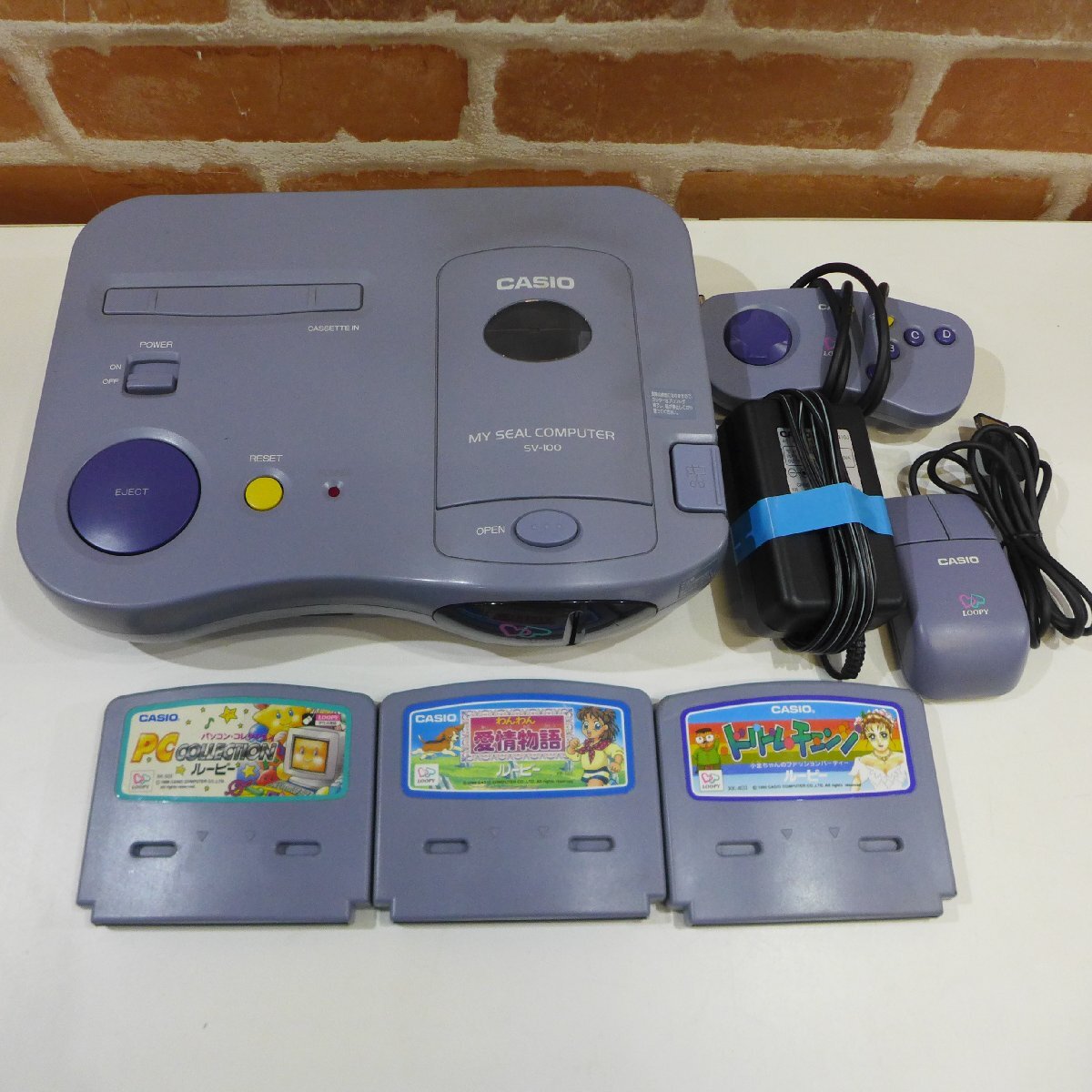 Yahoo!オークション - C493 CASIO カシオ LOOPY ルーピー SV-100 マイ ...