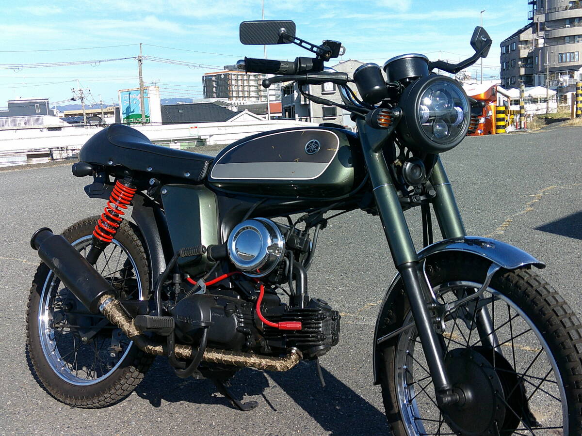 Yahoo!オークション - YB1ー2 4サイクル カスタム車 希少車絶版 YB1 ...