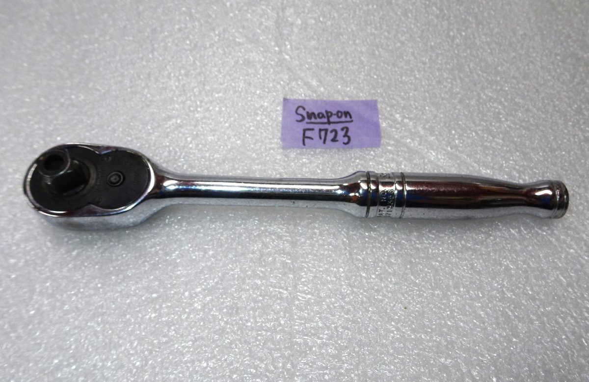 Yahoo!オークション - 旧ロゴ Snap-on スナップオン F723 3/8 クイック...