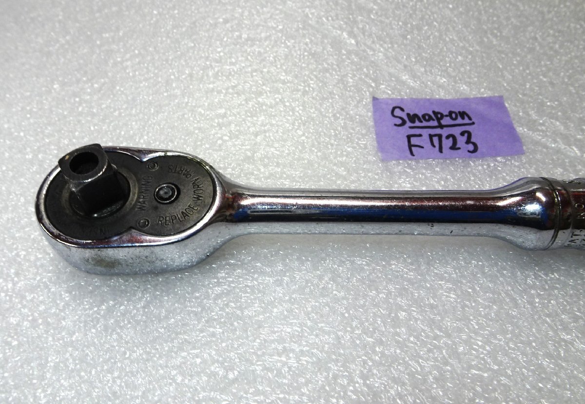Yahoo!オークション - 旧ロゴ Snap-on スナップオン F723 3/8 クイック...