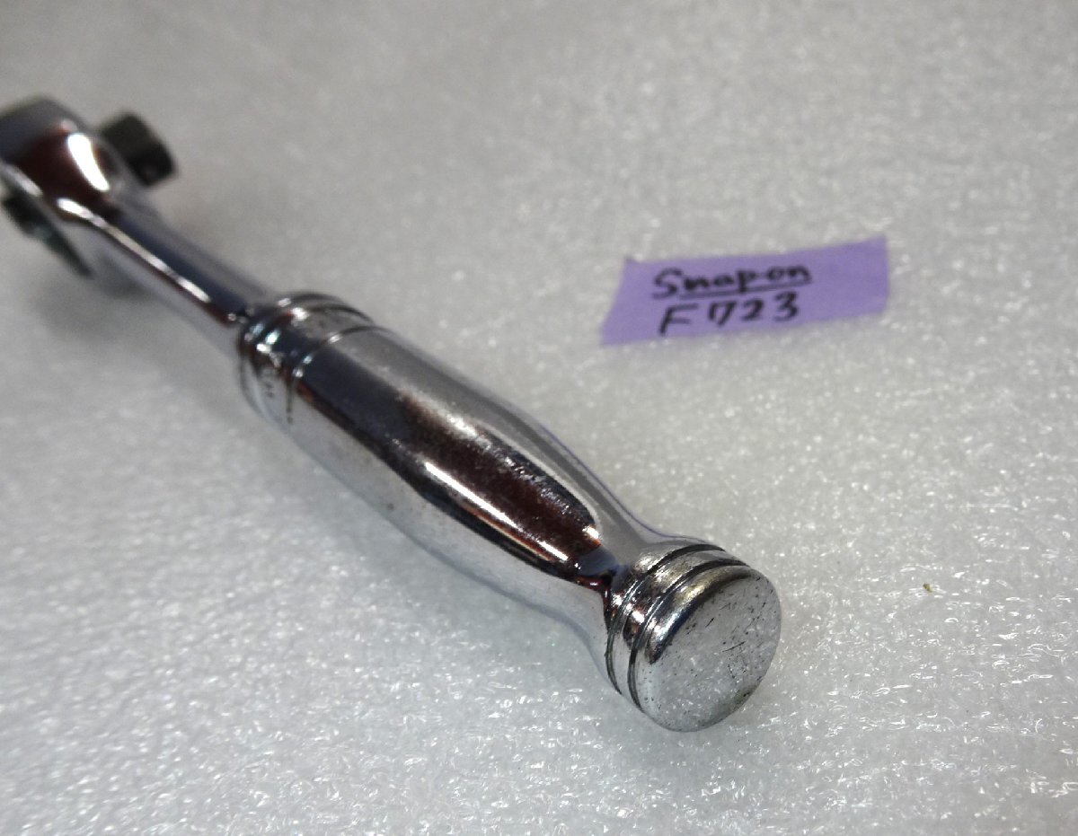 Yahoo!オークション - 旧ロゴ Snap-on スナップオン F723 3/8 クイック...