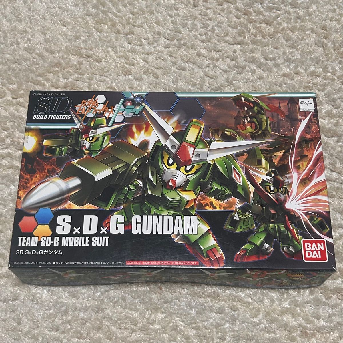 Yahoo!オークション - SDBF SD S×D×Gガンダム 未開封 新品未組立 ビ...