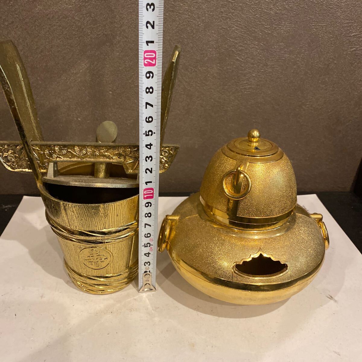 Yahoo!オークション - 置物 24KGP 2点まとめ