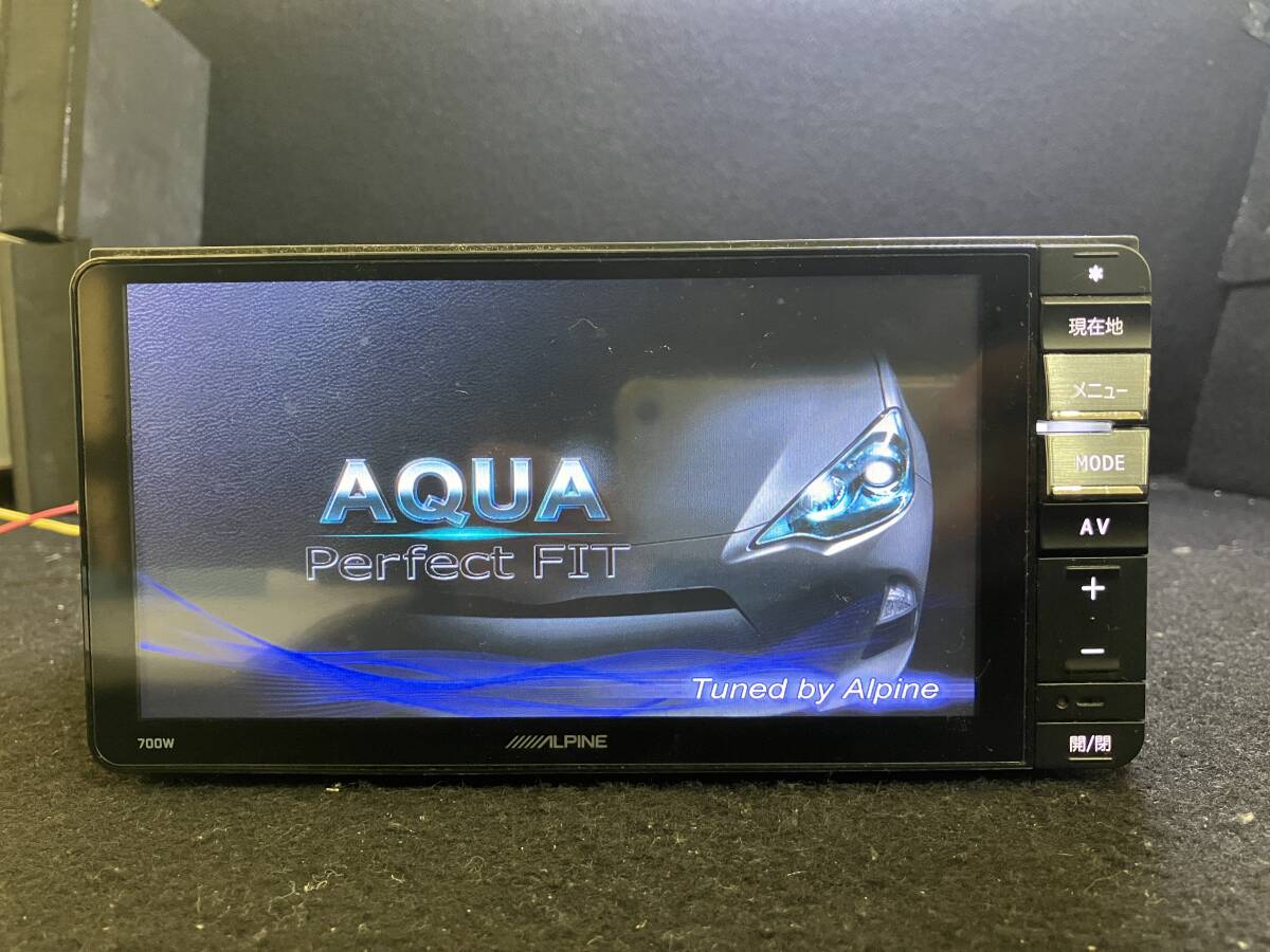 ALPINE アルパイン メモリーナビ 700W NHP10 アクア 7インチワイド HDMI/Bluetooth/CD/DVD/USB/SD 806164(トヨタ、ダイハツ)｜売買された ...
