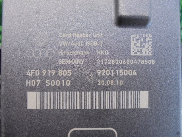Yahoo!オークション - 3FG5030 G2-2)) アウディ A4 ABA-8KCDH 2010年 ...