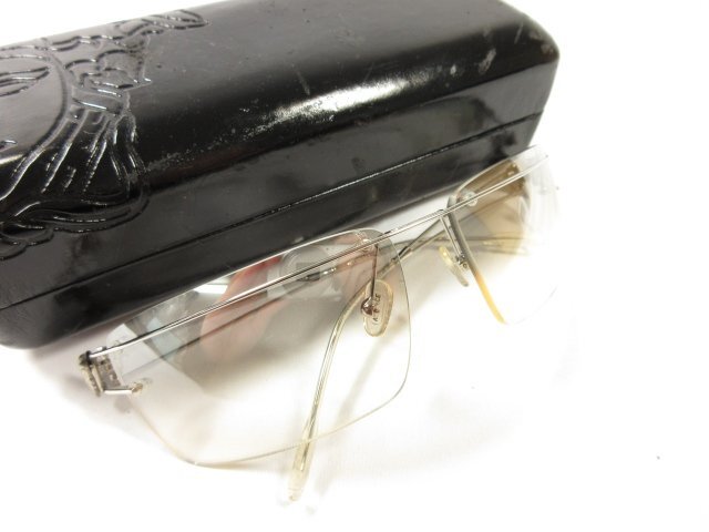 Yahoo!オークション - 美品 【ヴェルサーチ VERSACE】 MCD N39 サング...