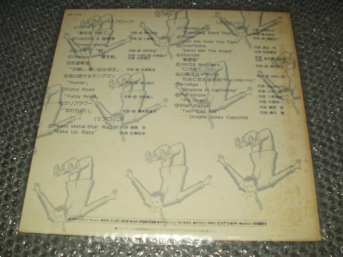 Yahoo!オークション - LP 「MAZDA COLLEGE SOUND FESTIVAL」自主盤(B...