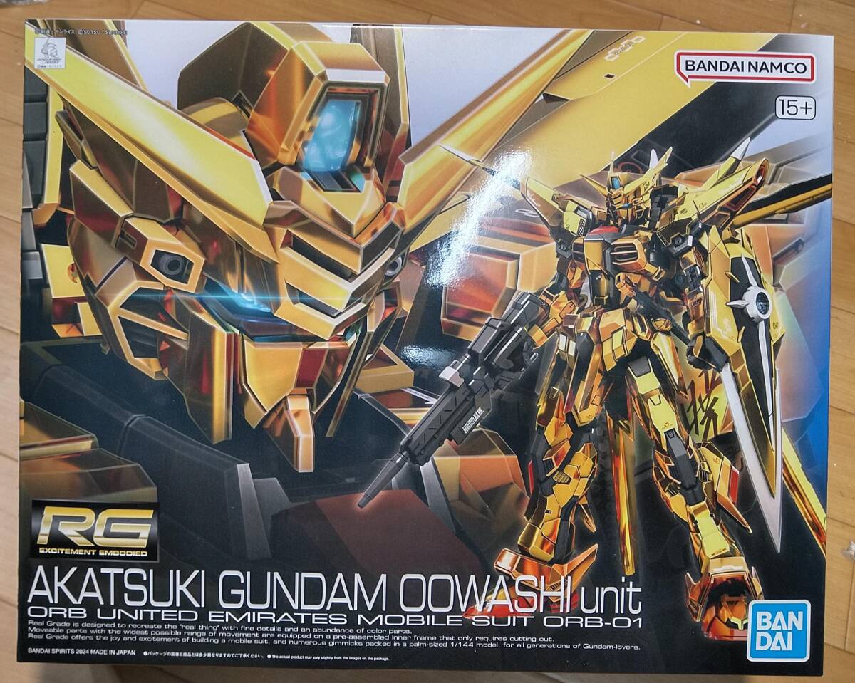 RG 41 1/144 ORB-01 アカツキガンダム オオワシ装備 ガンプラ 未組み立て(機動戦士ガンダムSEEDデスティニー)｜売買されたオークション情報、yahooの商品情報をアーカイブ ...