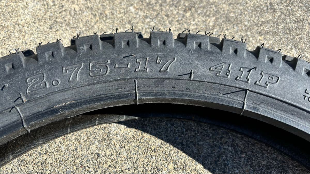 Yahoo!オークション - IRC FB3 2.75-17 ハンターカブ クロスカブ スー...