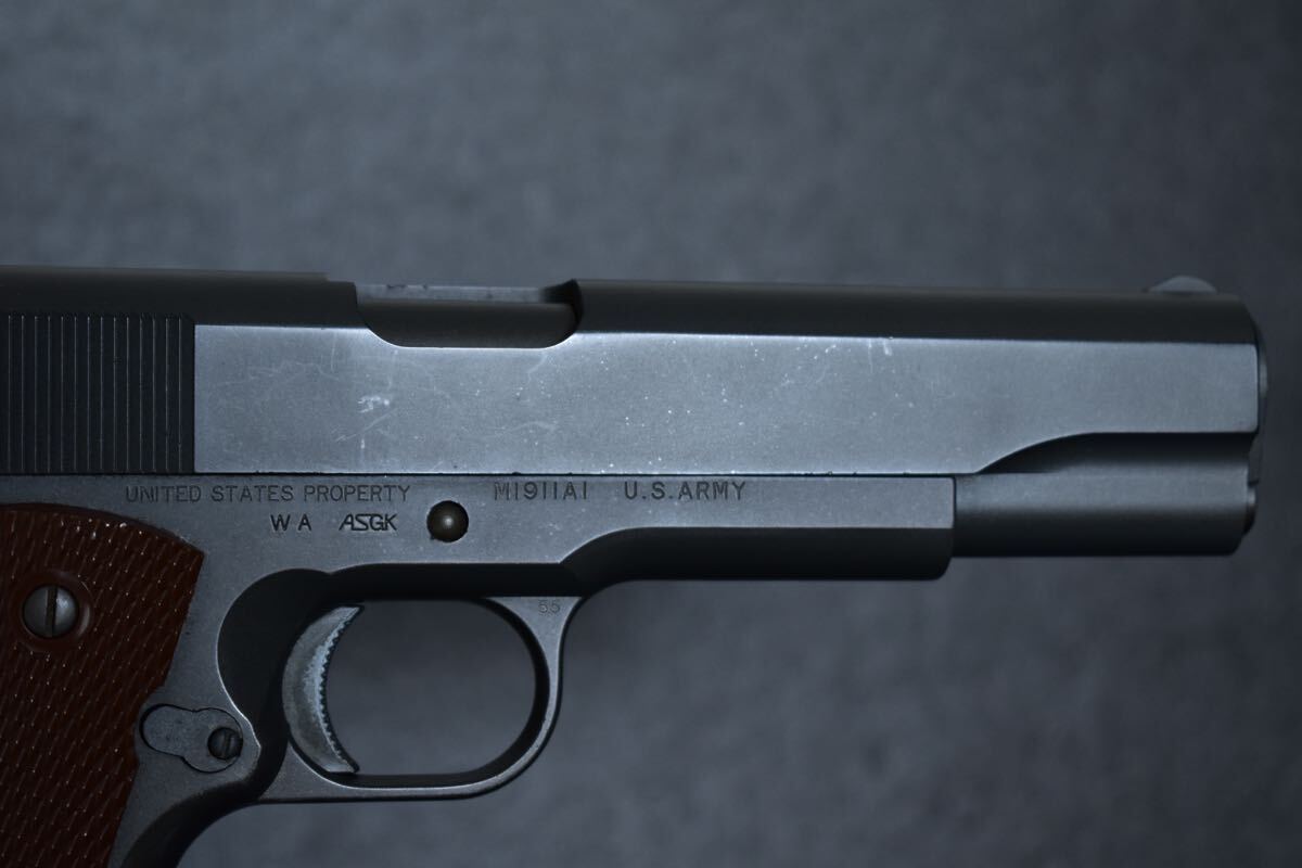 Yahoo!オークション - WA コルト M1911A1 ミリタリー ガバメント 米軍 ...