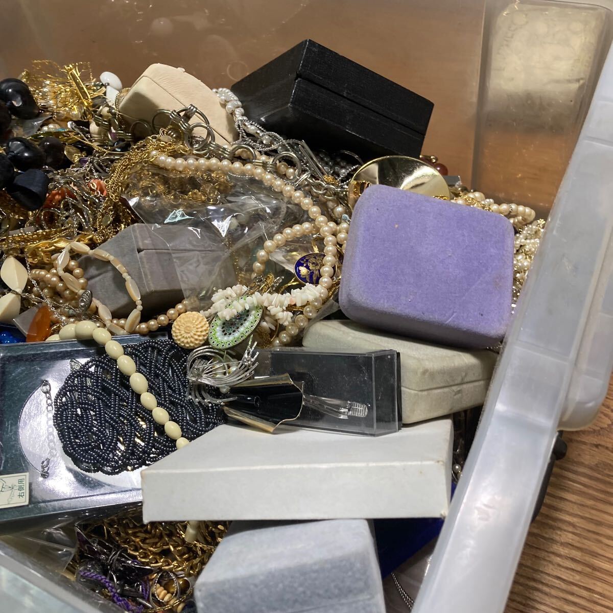 1円〜 大量約10.7kg アクセサリー ネックレス ブローチ イヤリング ピアス リング 指輪 ブレスレット まとめて K18GF 金 シルバー(ネックレス、ペンダント)｜売買された ...