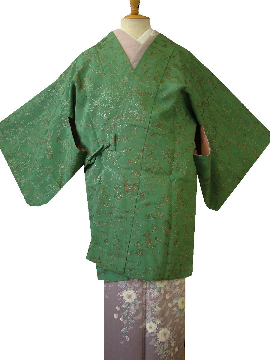 Yahoo!オークション - 時代屋 美品 裄67.1cm お洒落 防寒用 道中着 正...